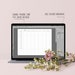 Editable Weekly Layout for Digital Planner PSD Procreate Files Vertical ...