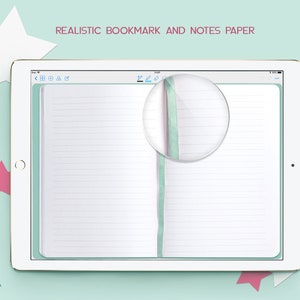 Digital Lined Notebook Goodnotes Student Notebook Digital Journal ...