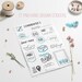 Travel Journal Digital Stickers Bundle Bullet Journal Planning - Etsy