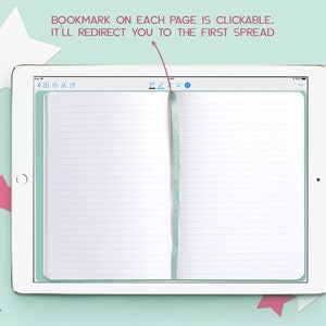 Digital Lined Notebook Goodnotes Student Notebook Digital Journal ...