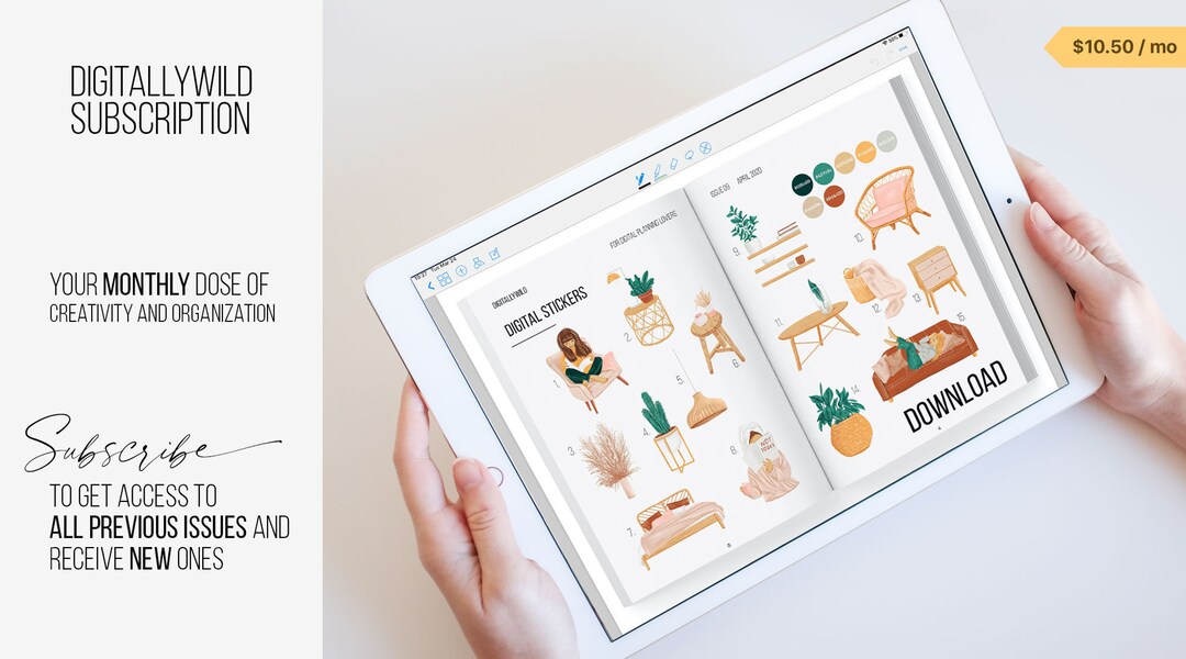 Monthly Subscription - PDF Magazine With Links to Download Digital ...