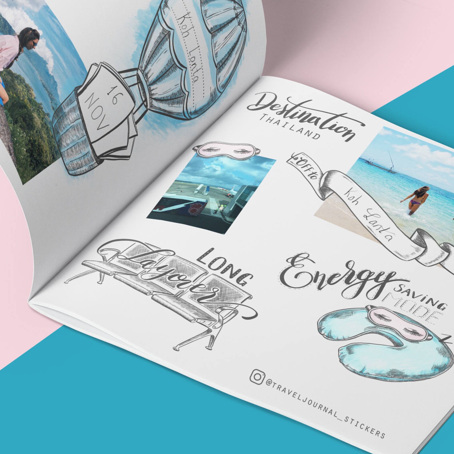 Airplane Stickers Plane Clipart Luggage Stickers Planner - Etsy