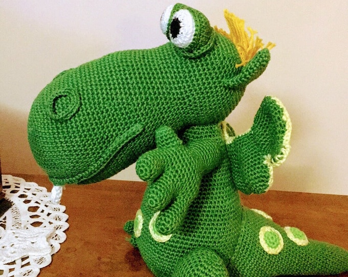 Süsü susu Dragon, a Handmade Crochet Amigurumi Figure Inspired by ...
