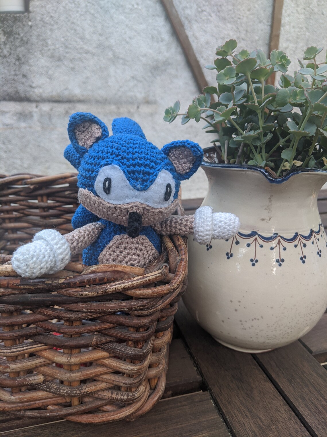Sonic the Hedgehog Crochet Amigurumi Character - Etsy Canada
