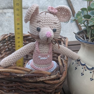 Jonalu Naya Female Mouse Amigurumi Doll /// Naya Von Jonalu - Etsy