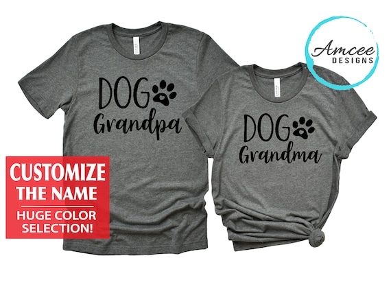 4016 Dog your CUSTOM NAME Dog Paw Heart T-shirt Custom | Etsy