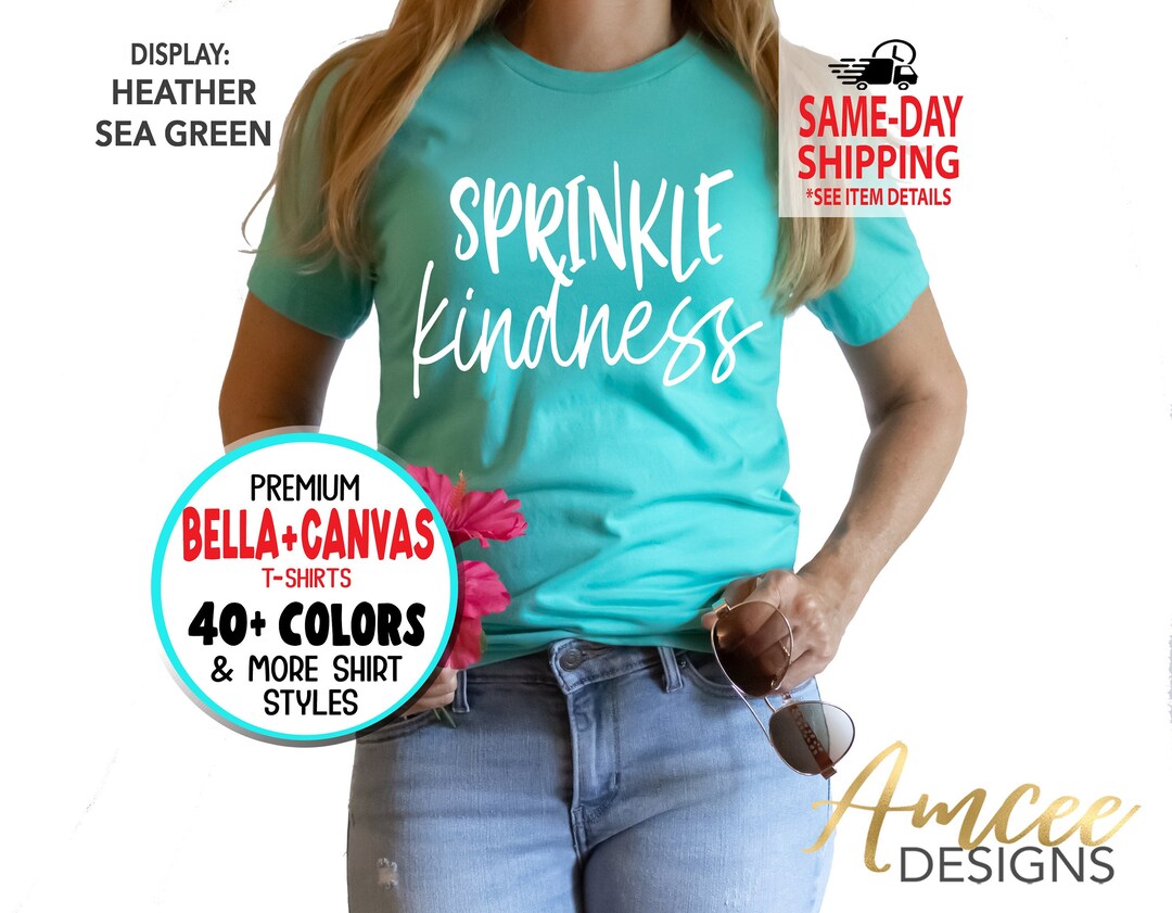 1019 SPRINKLE Kindness, Kindness Shirts, Teacher Shirts, Motivational Positive, More Styles ...