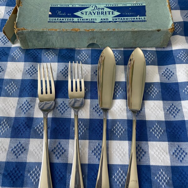 Fish Knife and Fork - Etsy