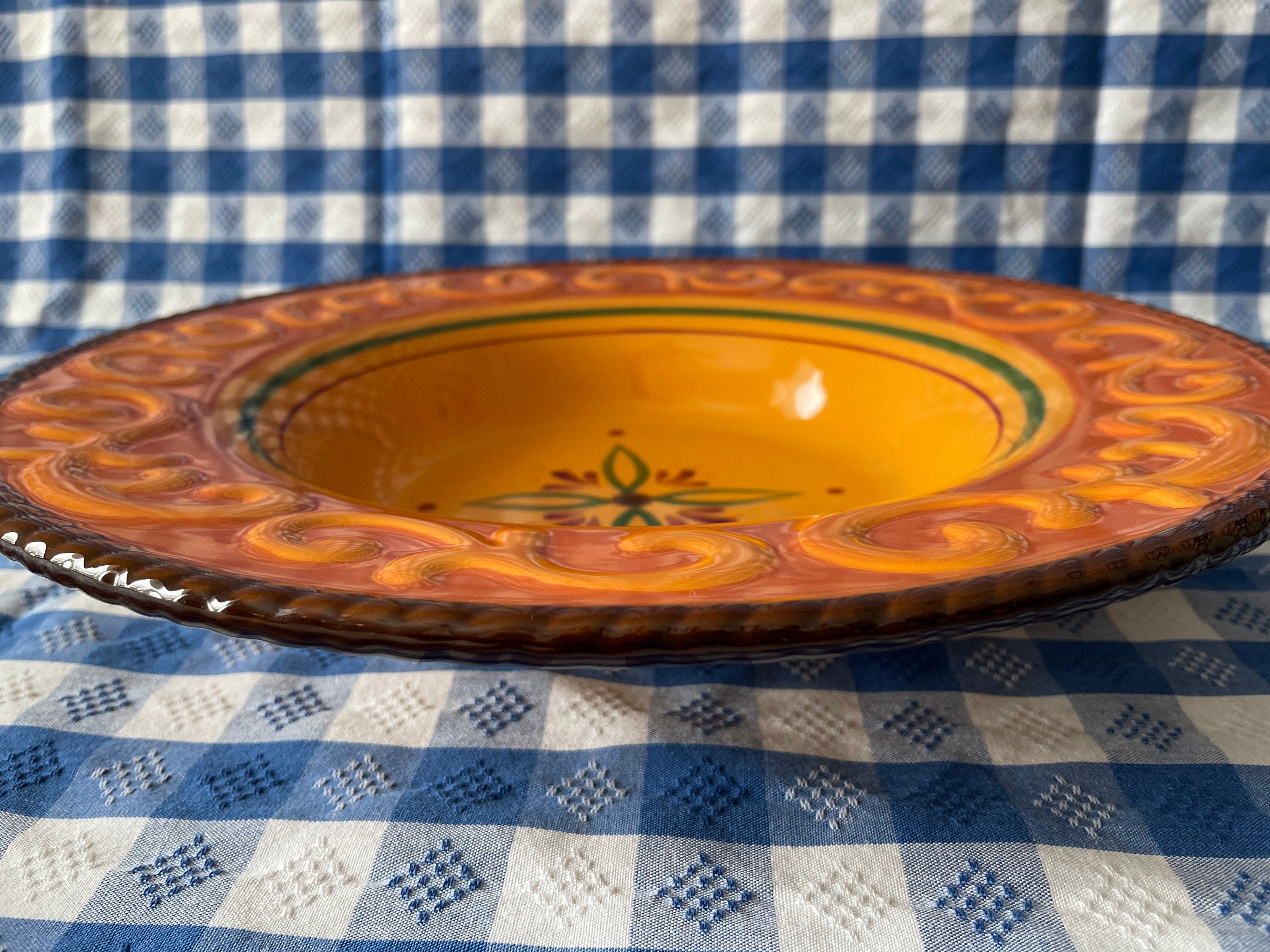 Celebrating Home Stoneware Collection Serving Bowl Decorative | Etsy