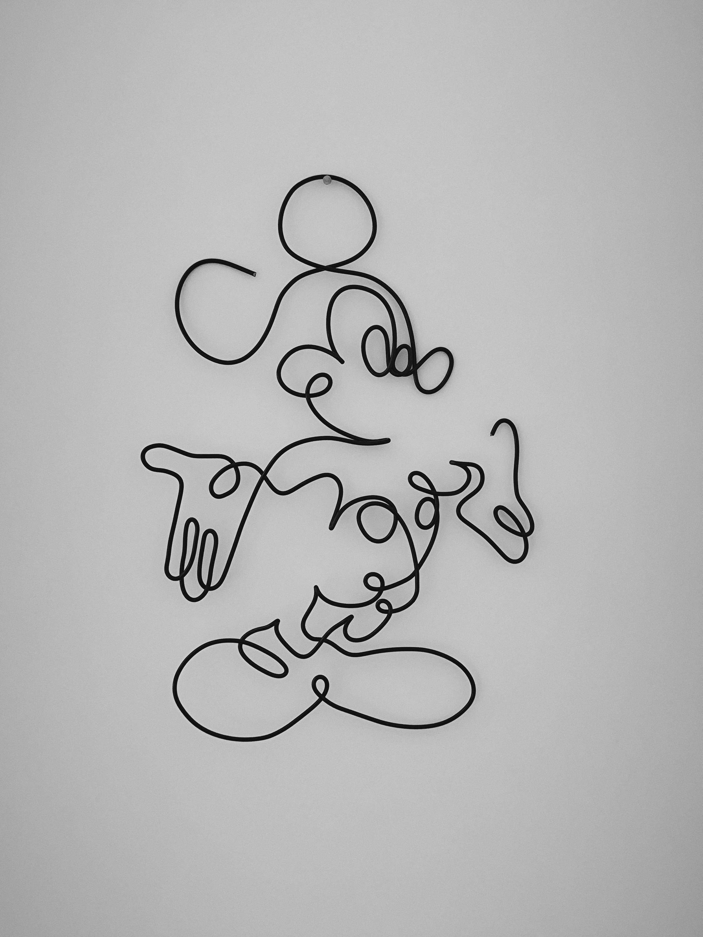 Mickey Mouse Wire Wall Art, Disney Nursery Decor - Etsy