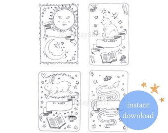 Digital Bookplates - Etsy
