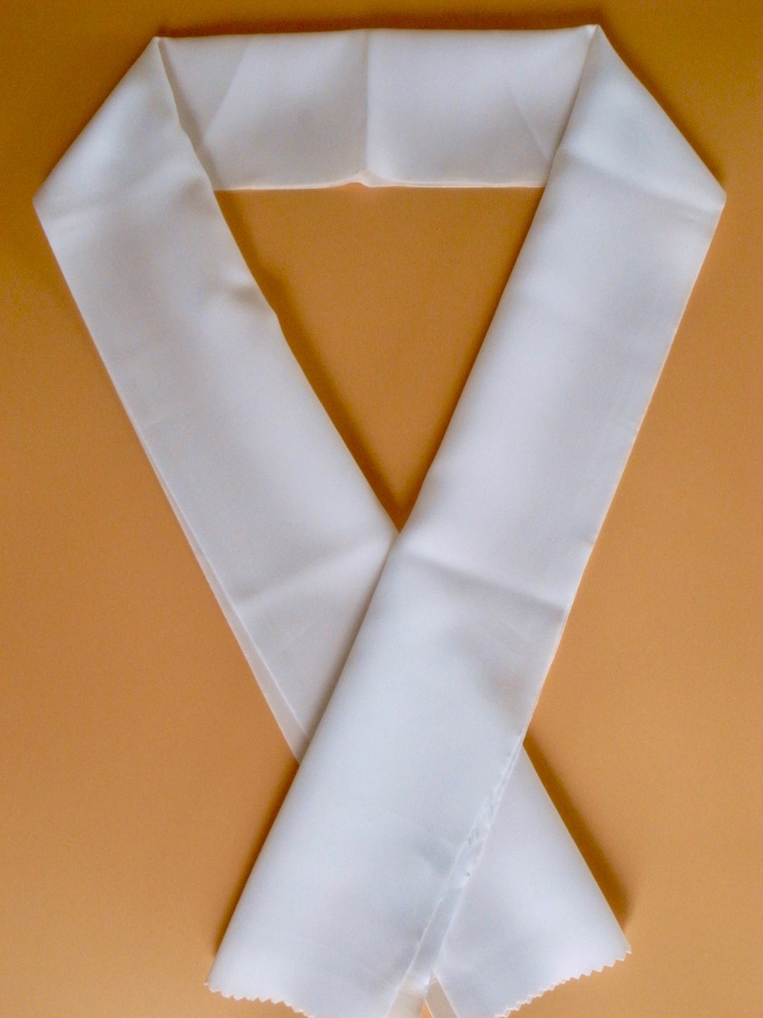 White Han-eri, *lightly Damaged* Kimono Collar for Kitsuke - Washable ...