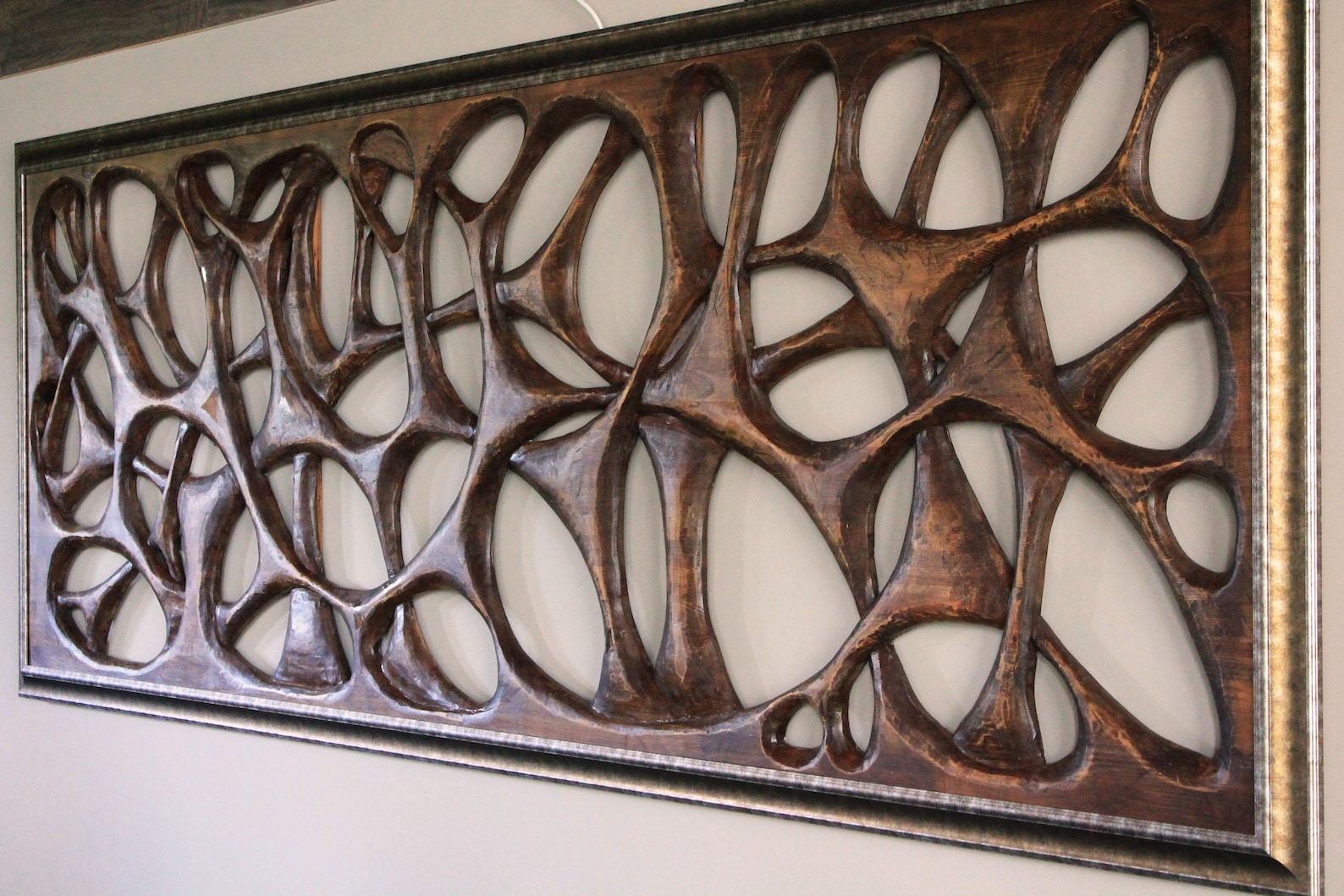 Beautiful Hand Carved Wall Panel - Etsy