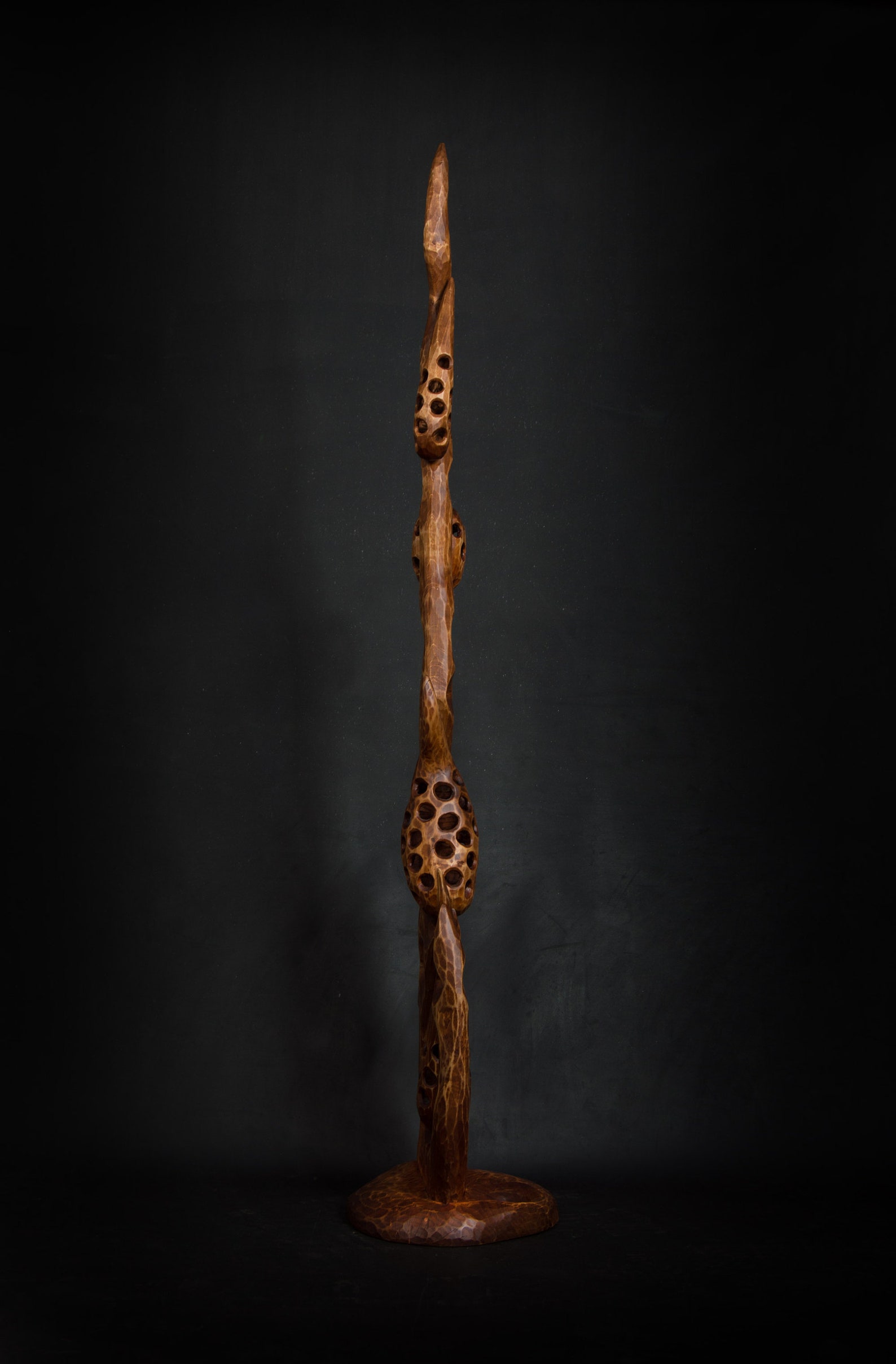 Hand Carved Abstract Statue | Etsy