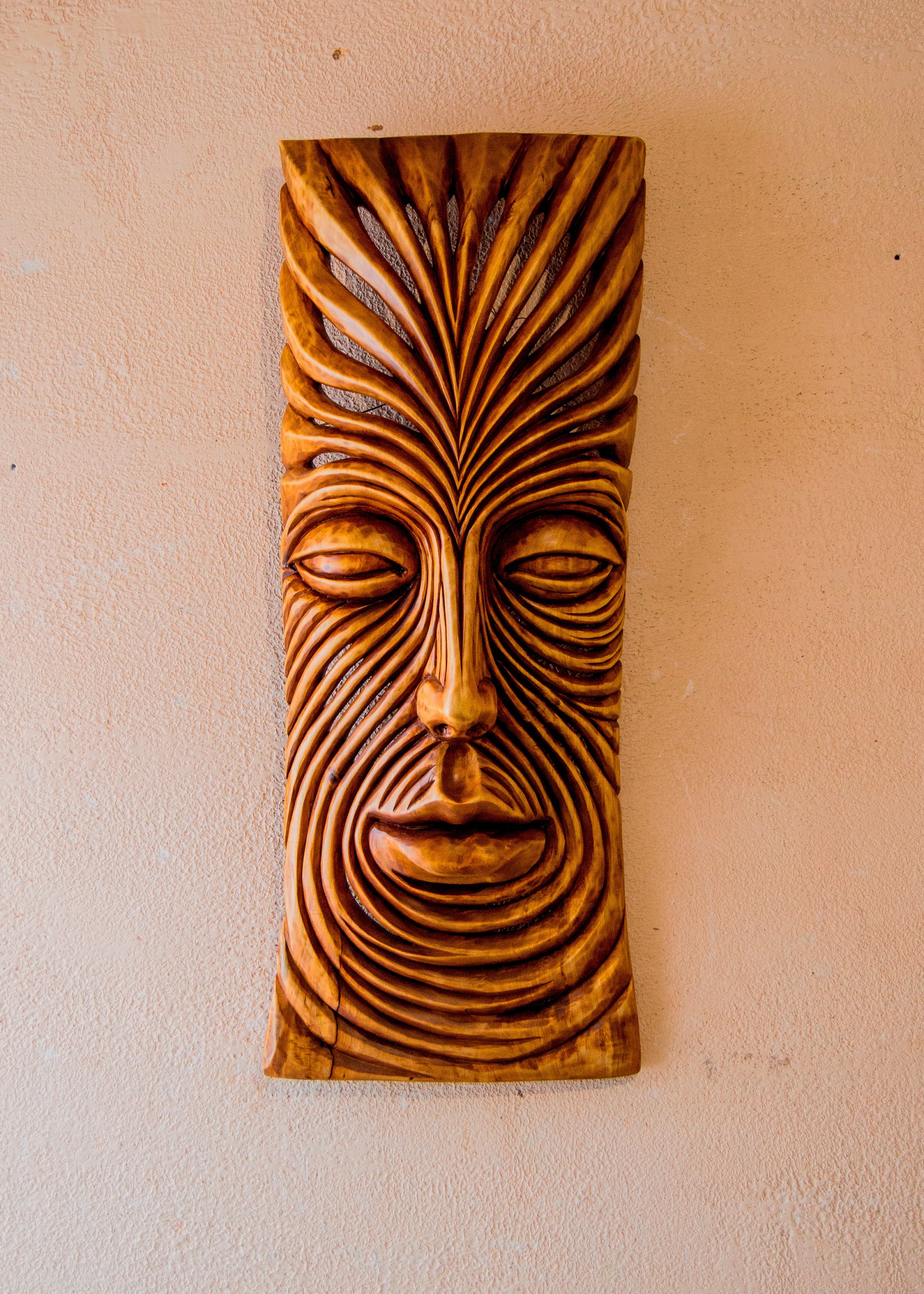 Hand Carved Wooden Wall Panel - Etsy