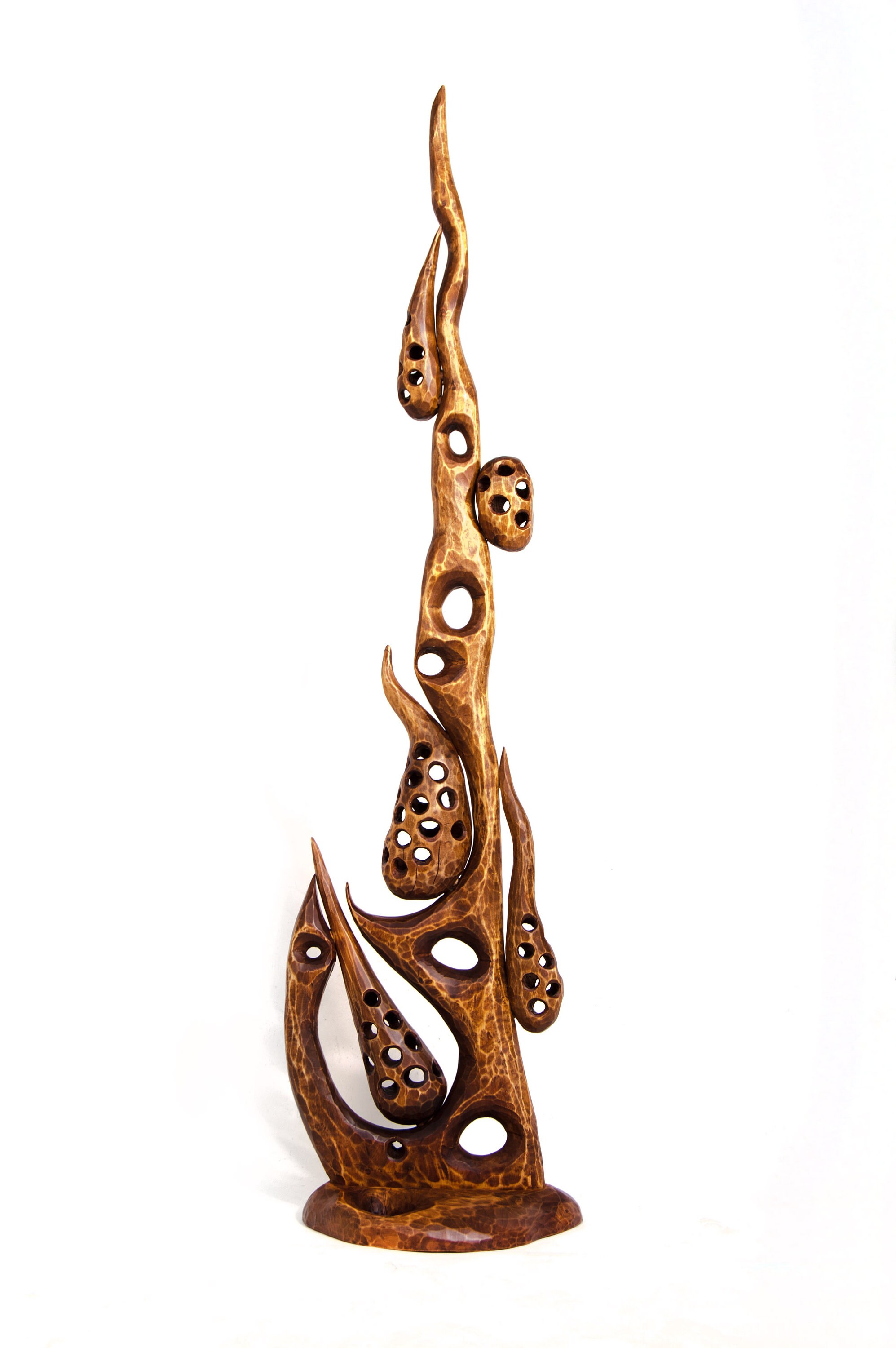 Hand Carved Abstract Statue - Etsy