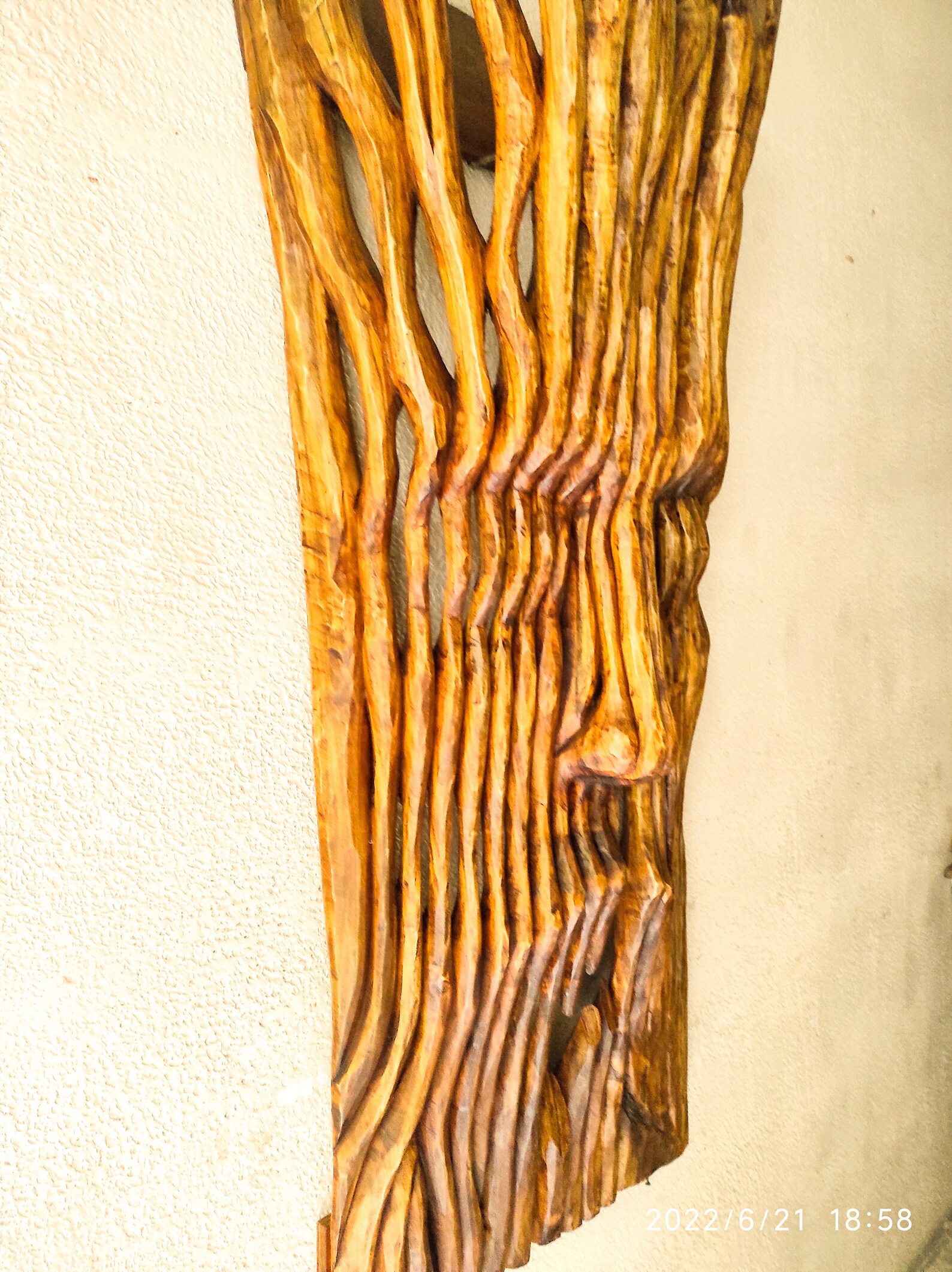 Wooden Hand Carved Wall Panel war. Beginning - Etsy