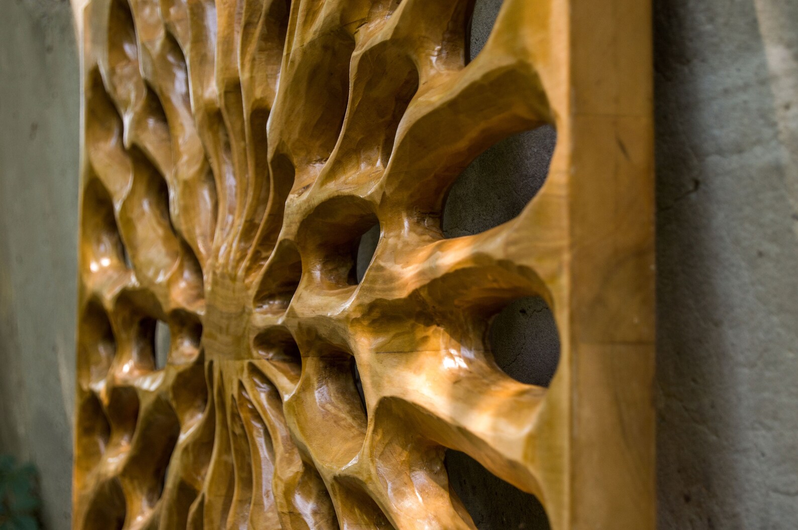 Nice Hand-carved Wooden Panel - Etsy