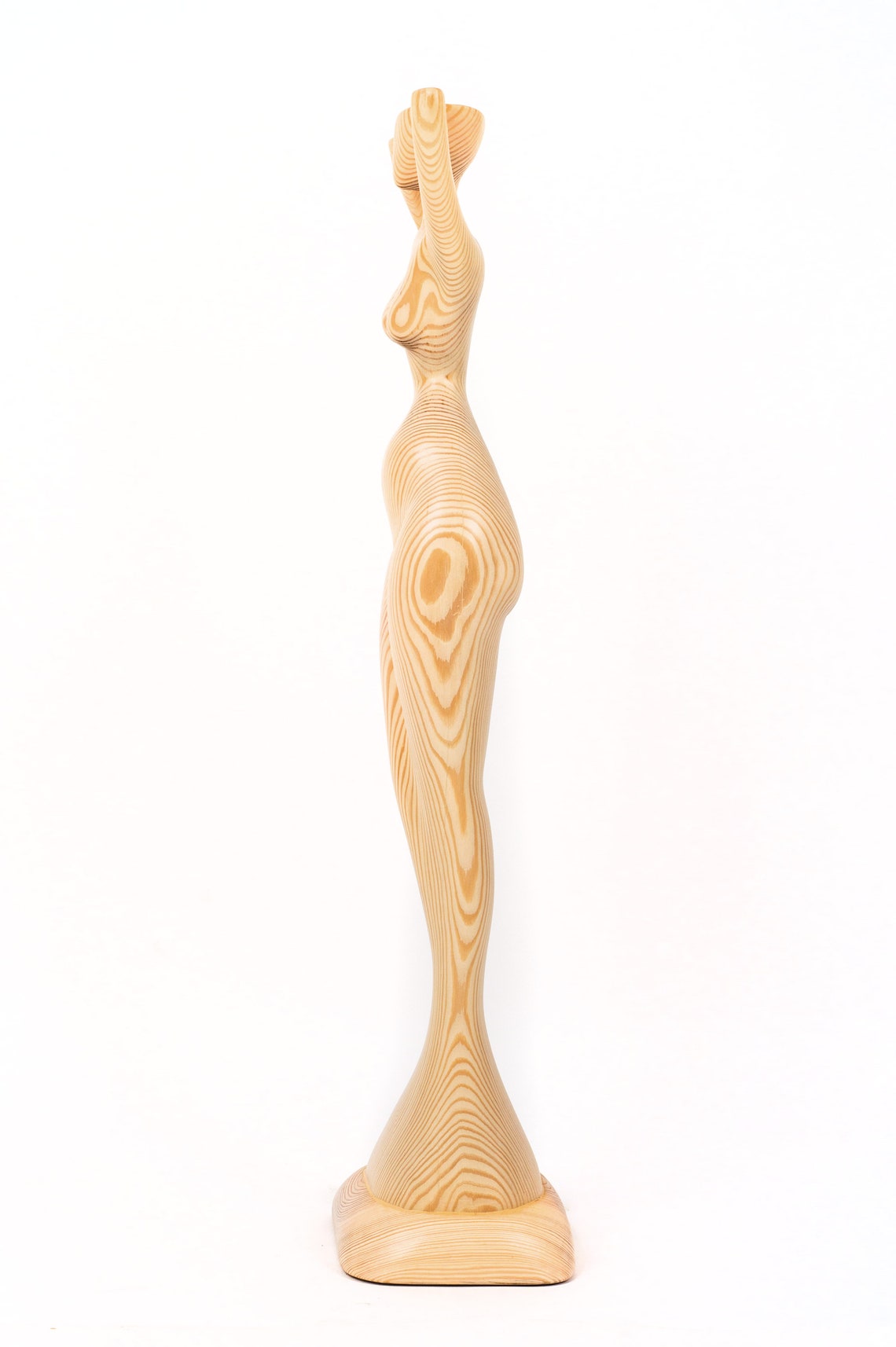 Wooden Hand Carved Sculpture as a Venus - Etsy