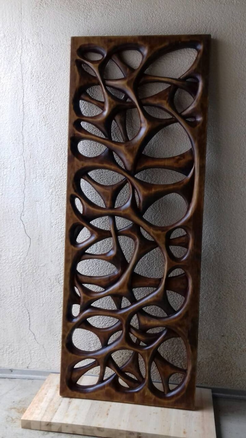 Beautiful Hand Carved Wall Panel - Etsy
