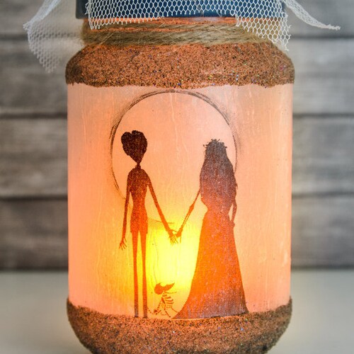 Corpse Bride Candle Holder Halloween Decor Tim Burton - Etsy