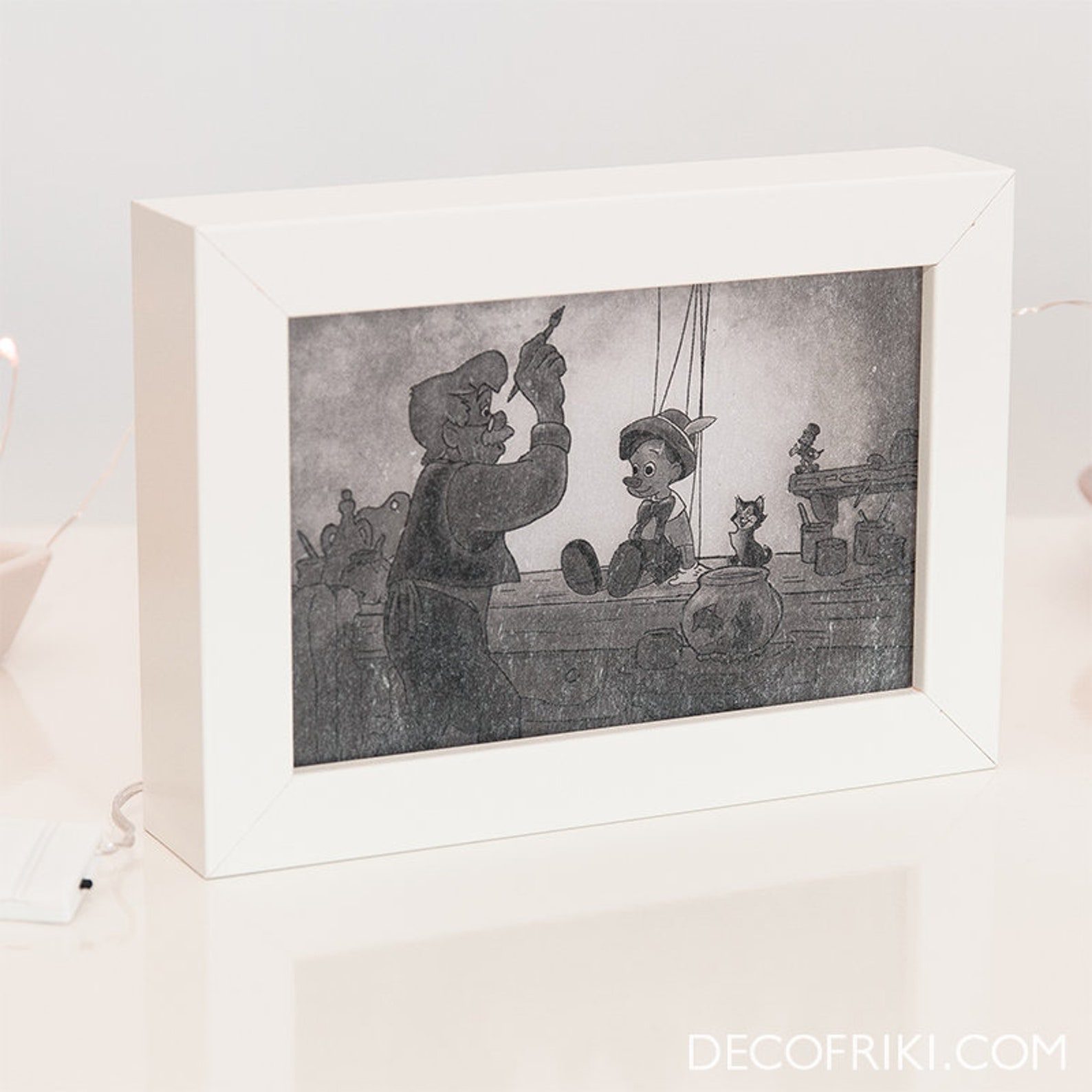 Pinocchio Decor Pinocchio Shadow Box Pinocchio Light Box - Etsy UK