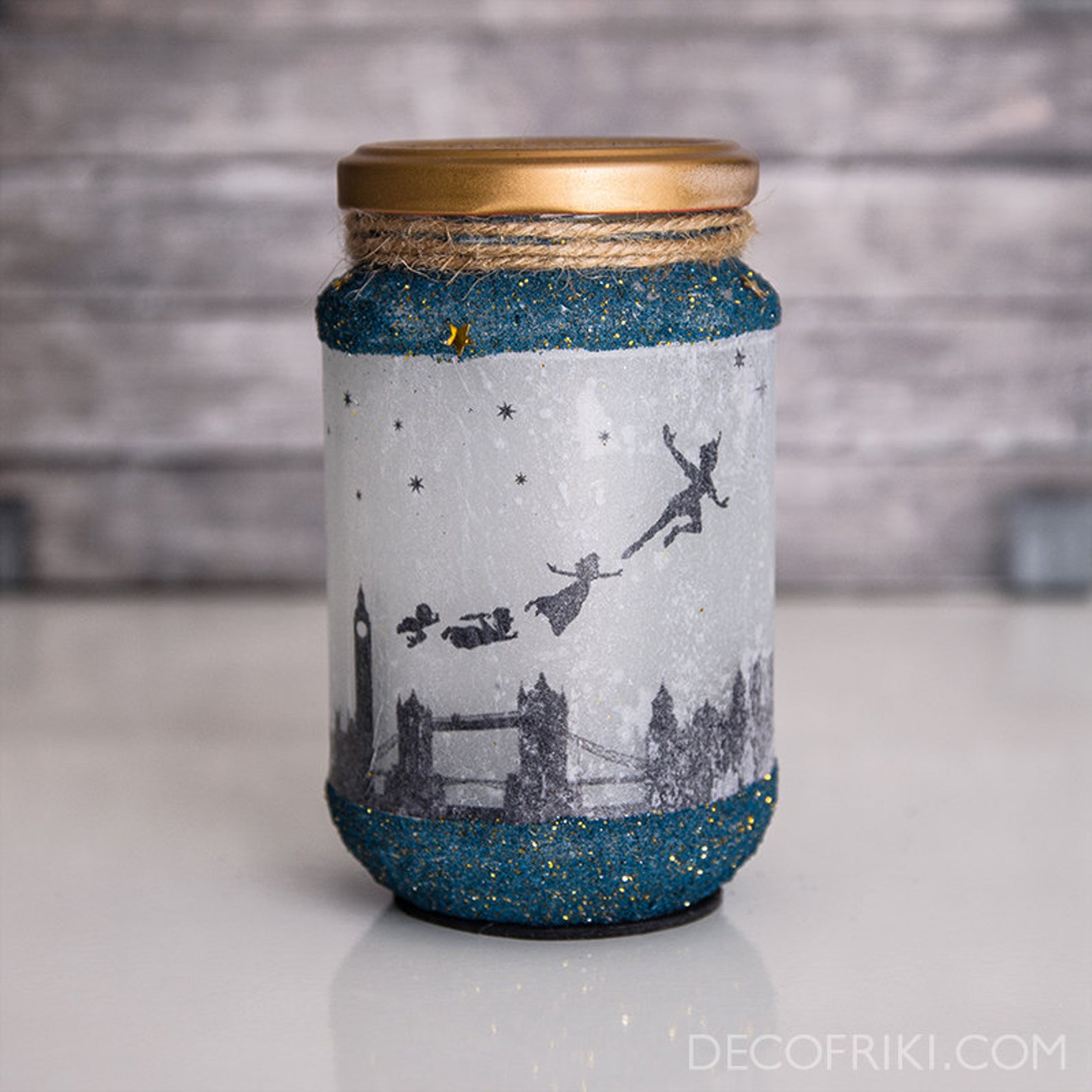 Peter Pan Candle Holder Peter Pan Decor Peter Pan Candle | Etsy