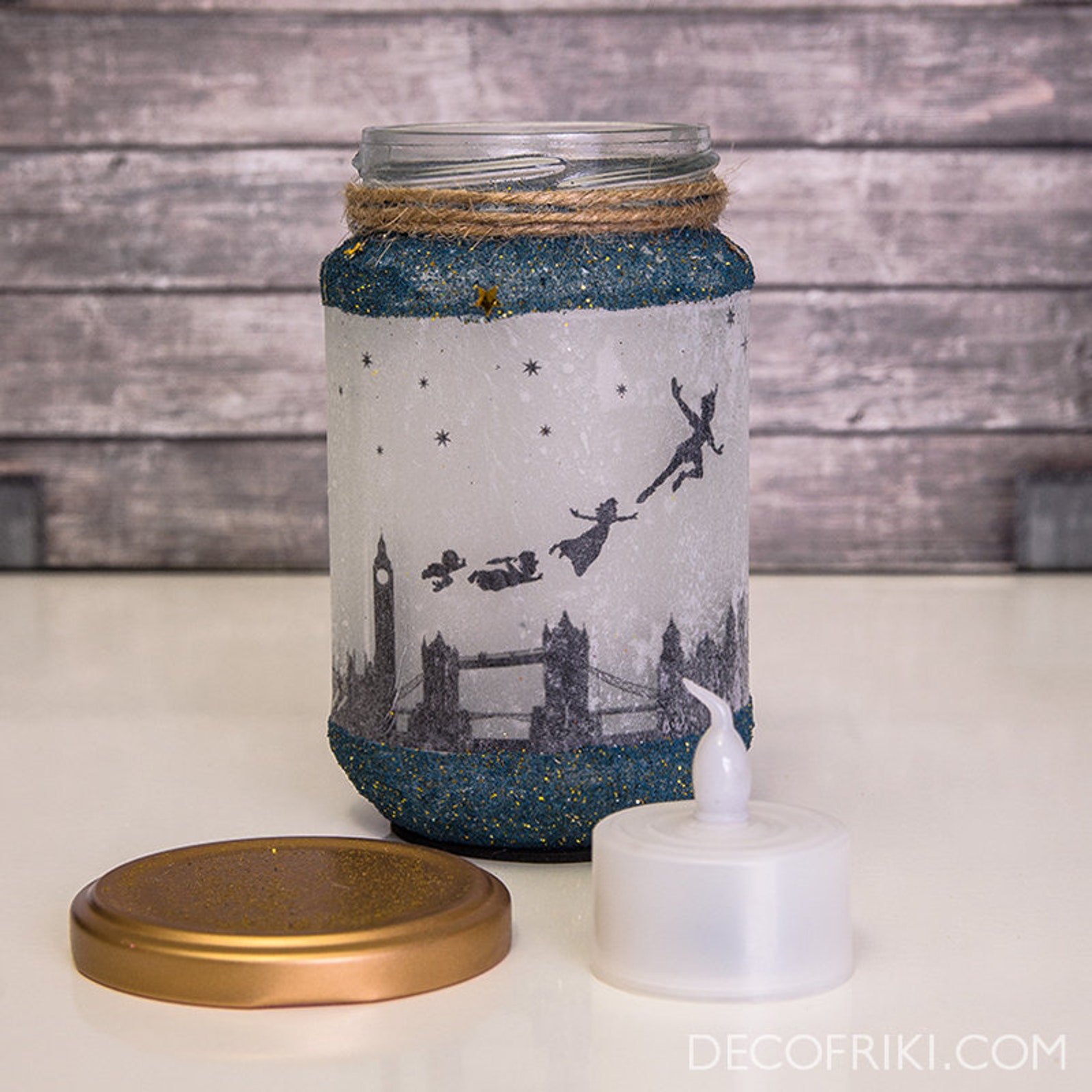 Peter Pan Candle Holder Peter Pan Decor Peter Pan Candle | Etsy