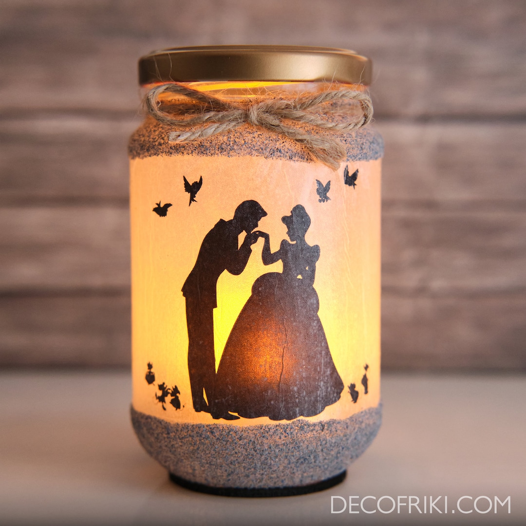 Cinderella Candle Holder Cinderella Decor Princess Decoration Etsy