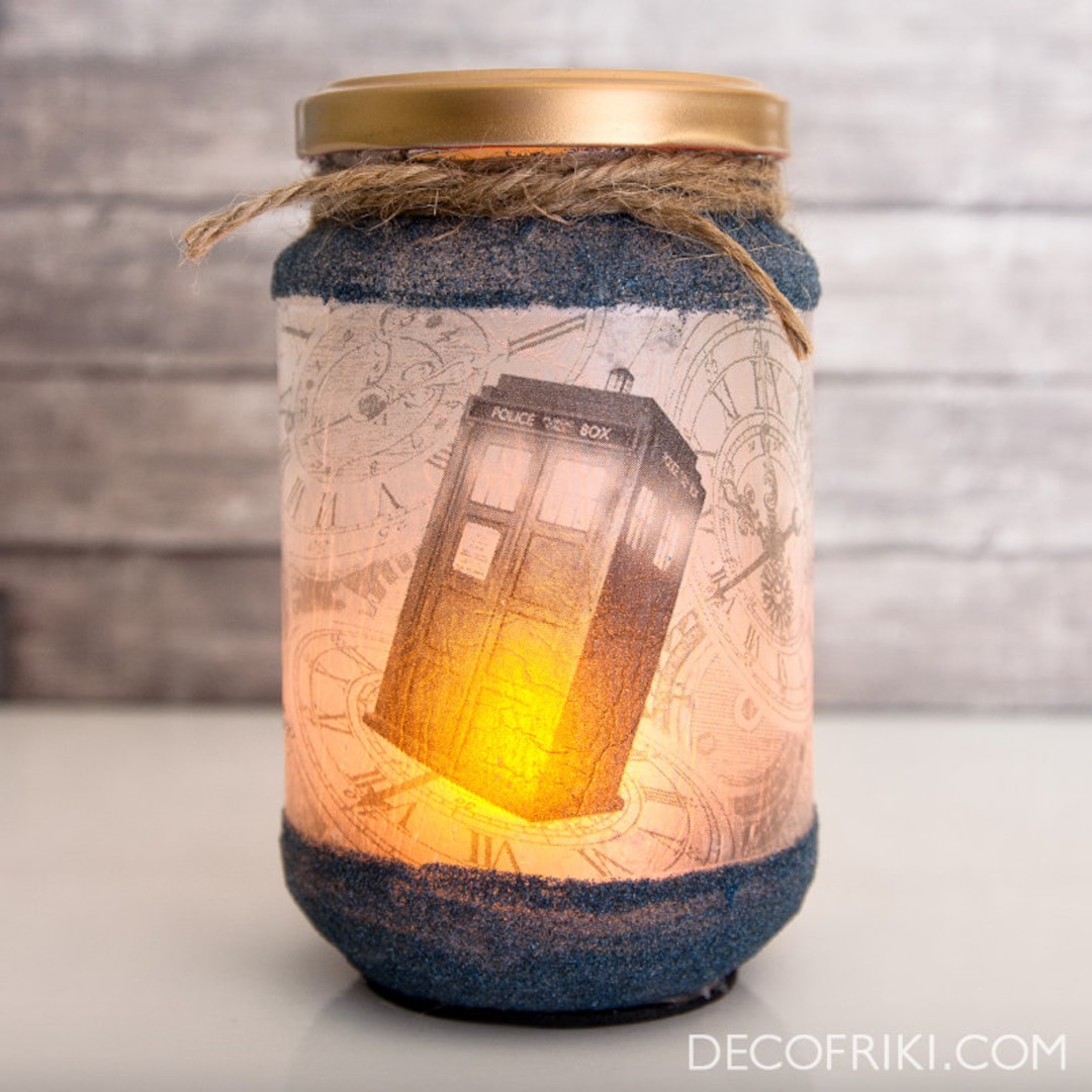Dr Who Candle Holder - Doctor Who Decorations - Etsy