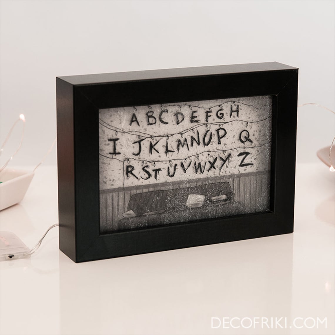 Stranger Things Decor - Stranger Things Shadow Box - Halloween Decor ...