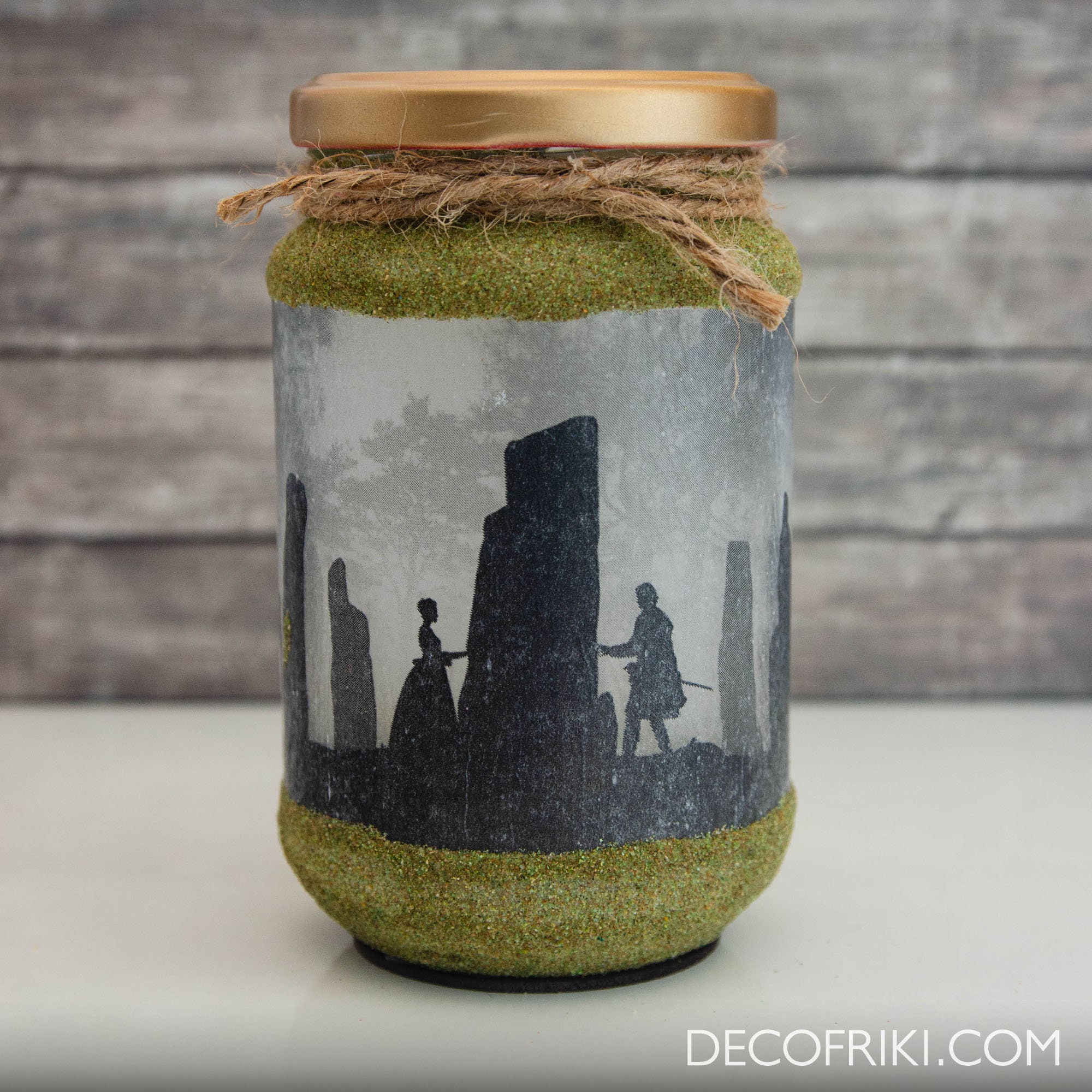 Outlander Candle Holder Outlander Decor Sassenach Jamie | Etsy