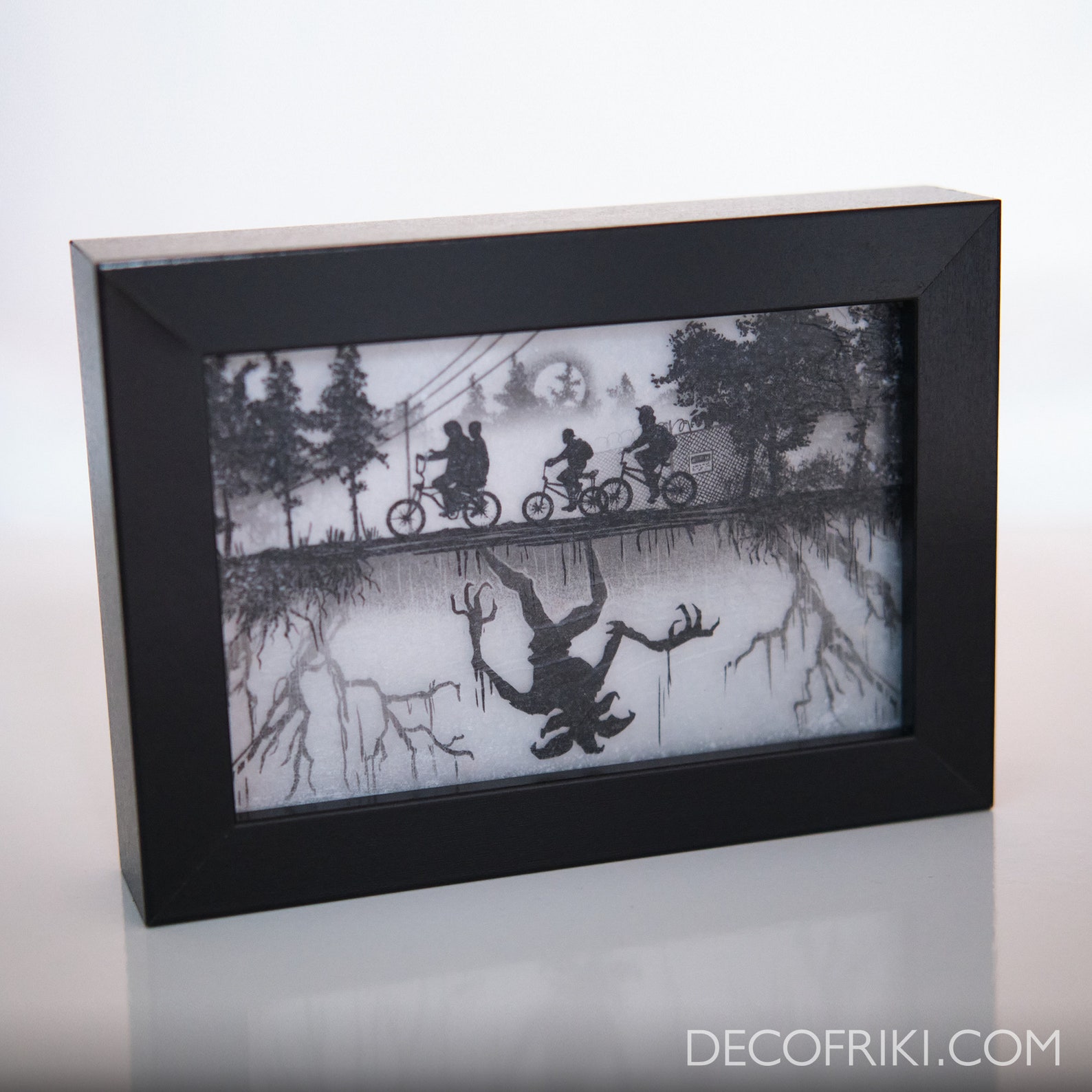 Stranger Things Decor - Stranger Things Shadow Box - Halloween Decor ...