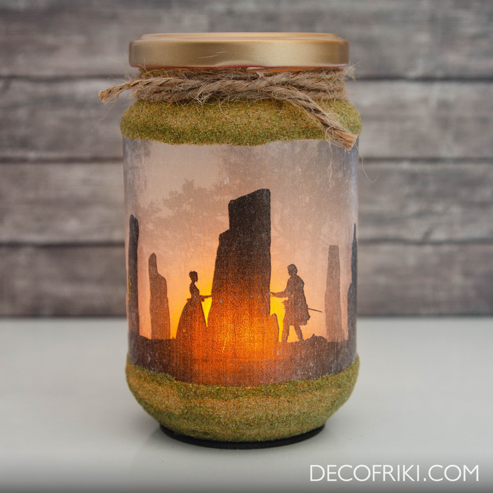 Outlander Candle Holder - Outlander Decor - Sassenach - Jamie Fraser ...