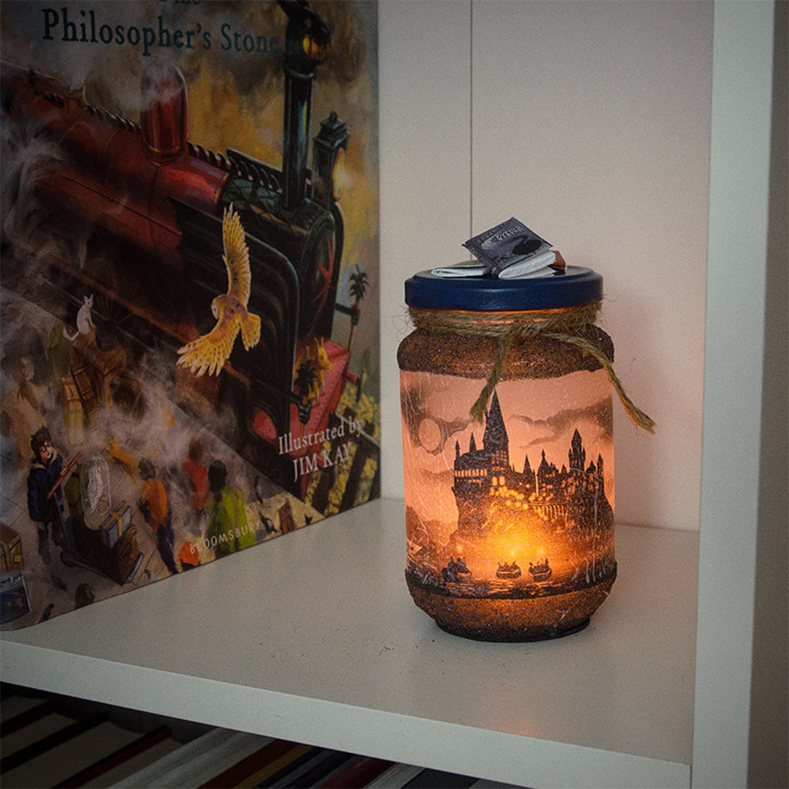 Wizardry School Candle Holder - Halloween Candles - Halloween Decor ...
