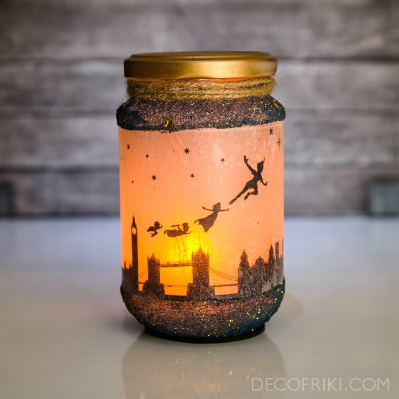 Peter Pan Candle Holder Peter Pan Decor Peter Pan Candle | Etsy