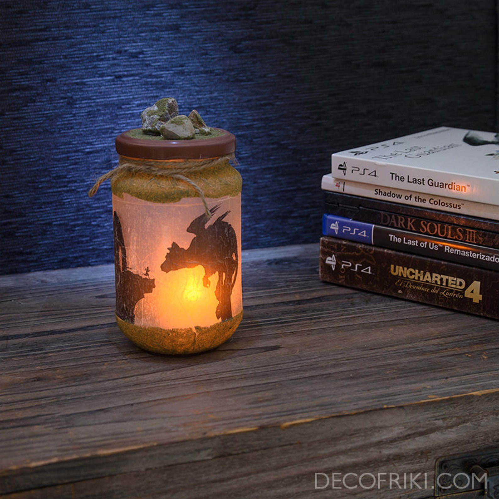 The Last Guardian Candle Holder the Last Guardian Gift | Etsy