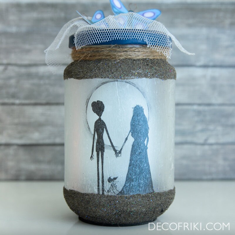 Corpse Bride Candle Holder - Halloween Decor - Tim Burton - Halloween ...