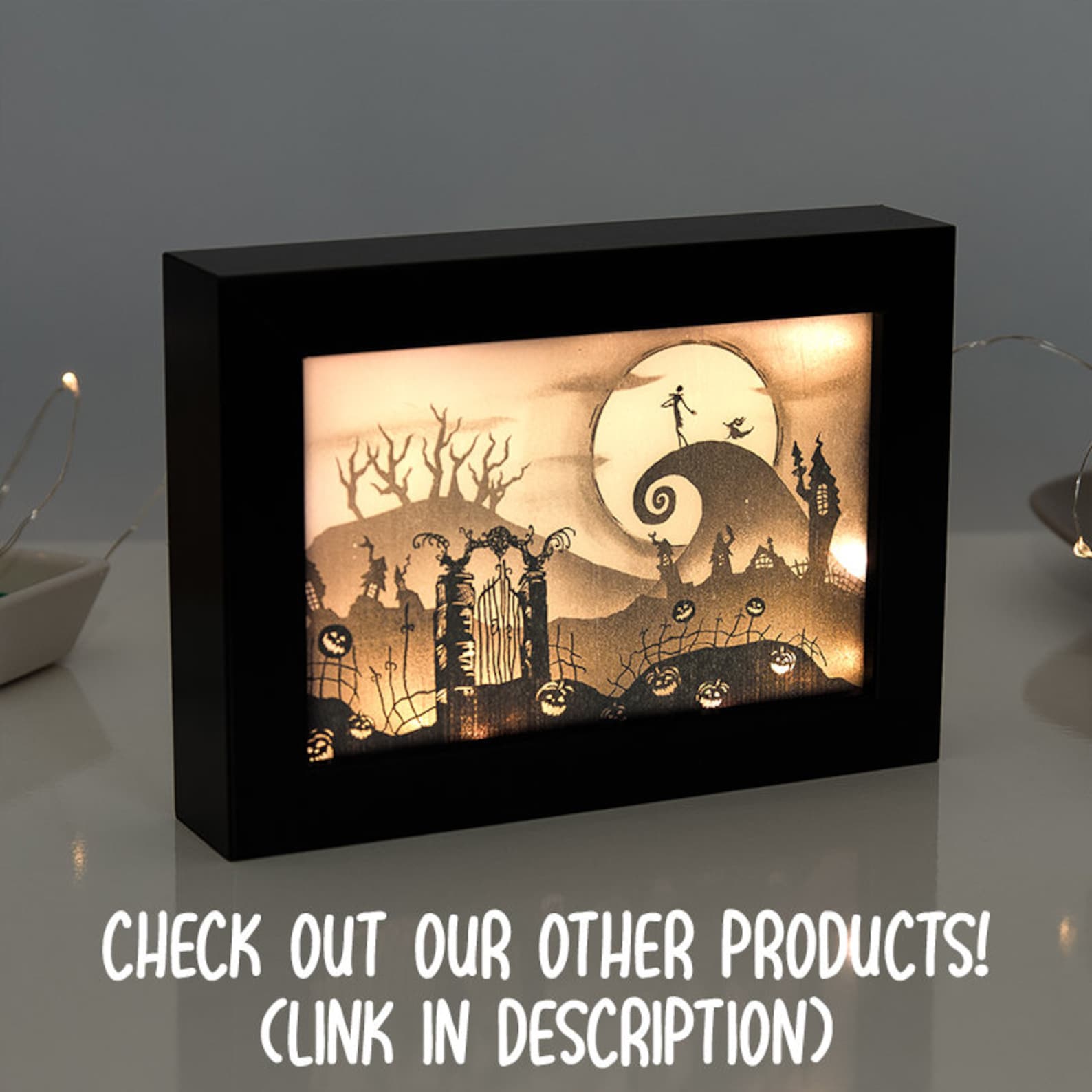 Nightmare Before Christmas Decor Halloween Decor Nightmare Before ...