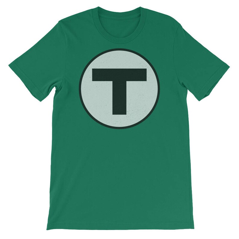 Boston T MBTA Shirt Vintage Subway Tee - Etsy