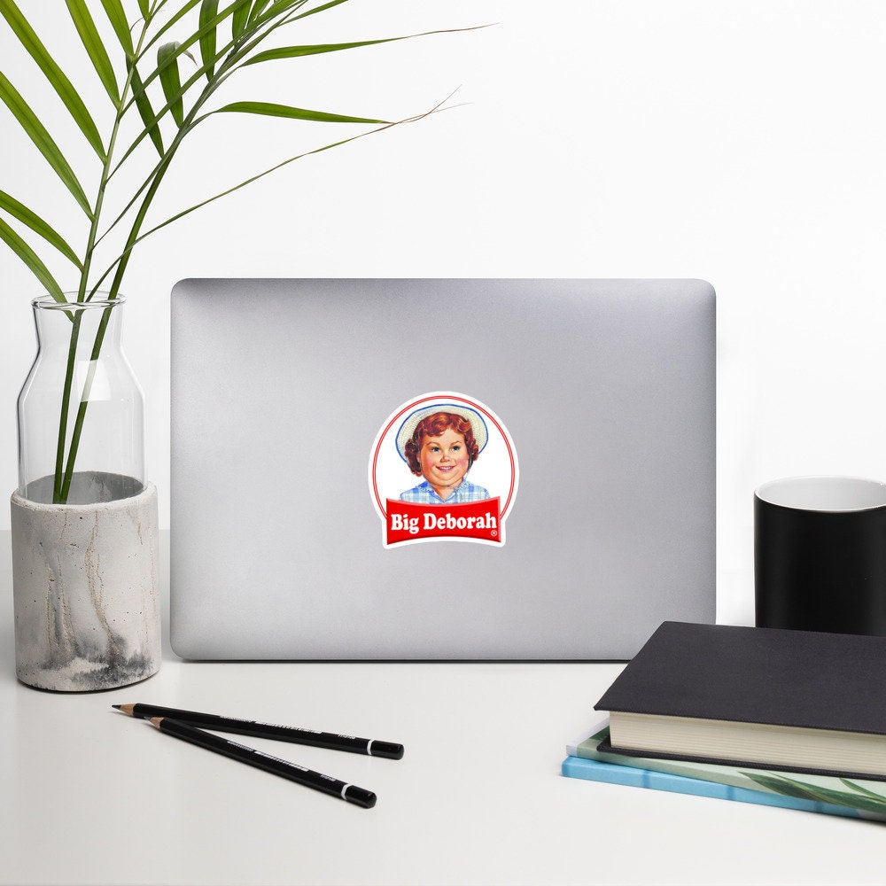 Funny Big Deborah Sticker | Water Bottle Sticker - Etsy