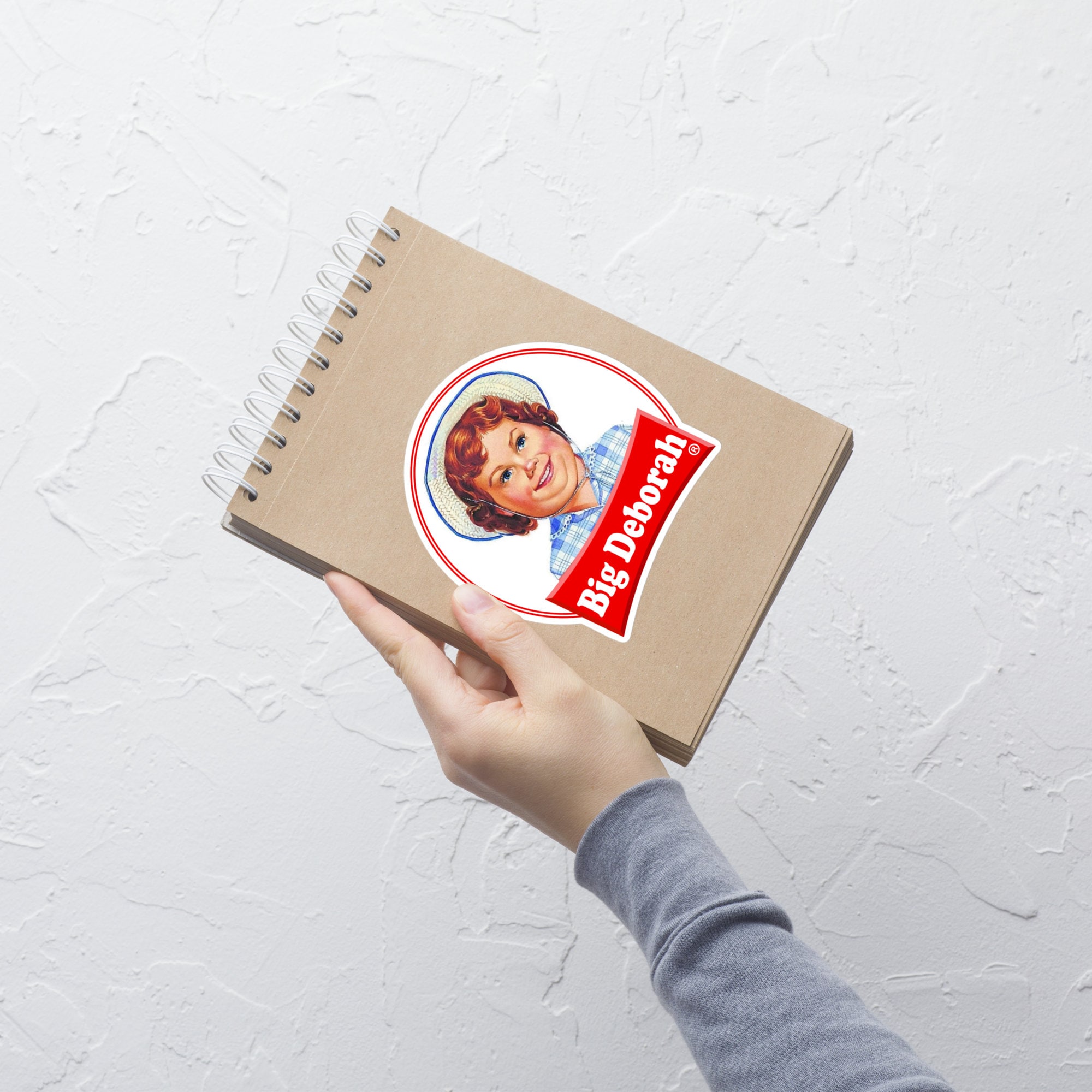 Funny Big Deborah Sticker | Water Bottle Sticker - Etsy