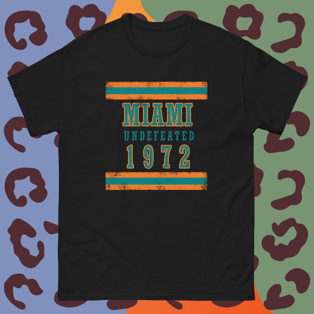 1972 Miami Undefeated Season: Legendary Football Memorabilia - Etsy