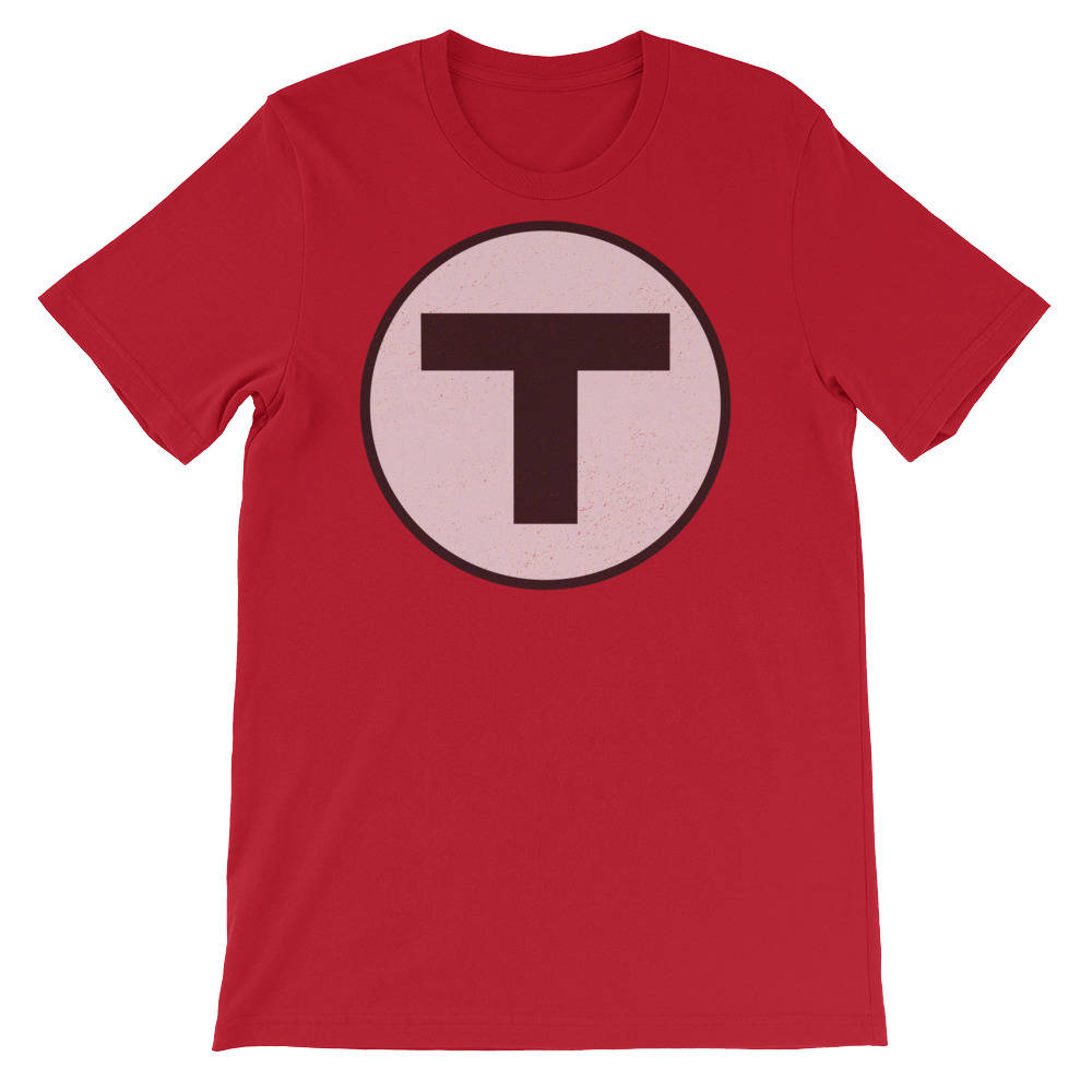 Boston T MBTA Shirt Vintage Subway Tee - Etsy