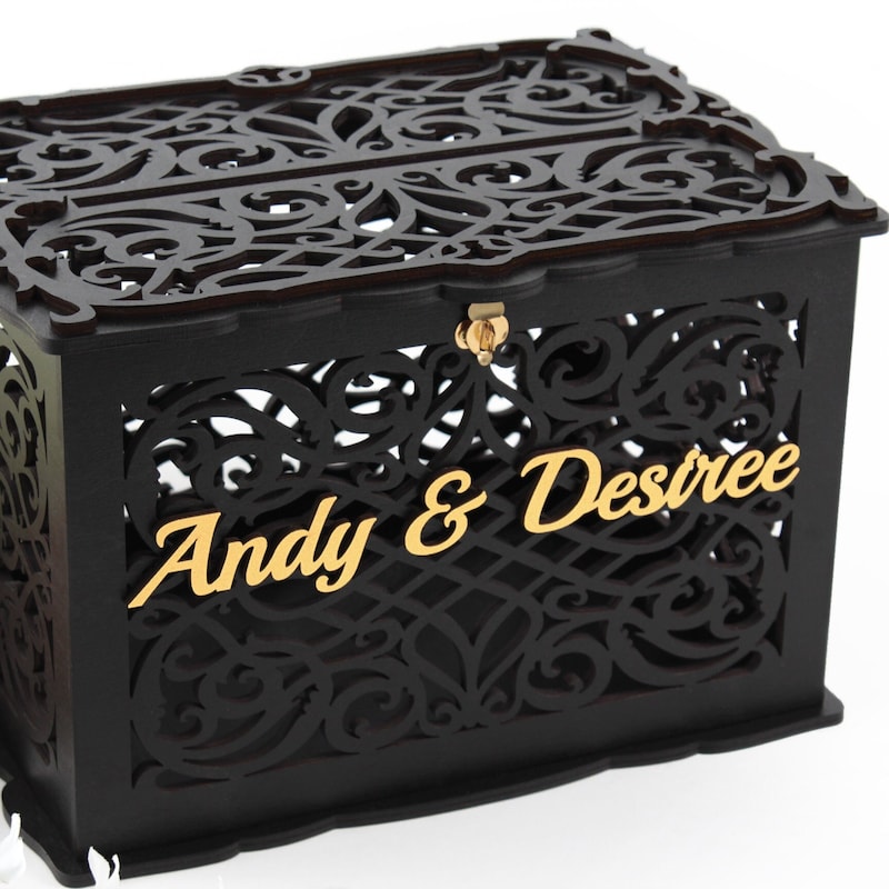 Reception Card Box - Etsy
