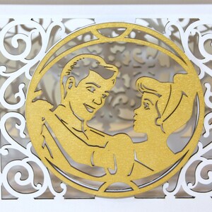 Cinderella Wedding Card Box Wedding Money Box, With Lock and Slot ...