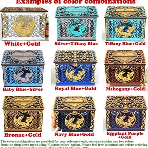 Cinderella Wedding Card Box Wedding Money Box, With Lock and Slot ...