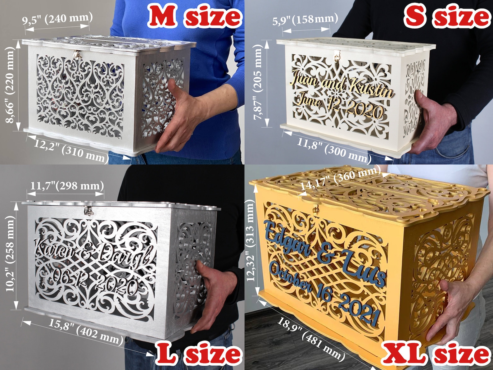 Tangled Wedding Card Box Quinceanera Envelopes Holder - Etsy