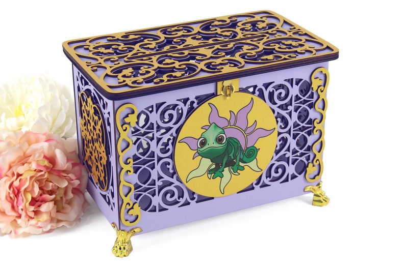 Tangled Wedding Card Box Quinceanera Envelopes Holder - Etsy