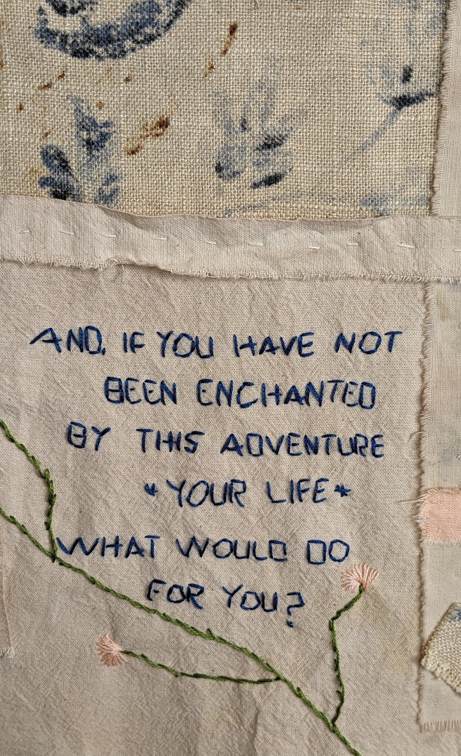 What Would Do Contemporary Stitching - Etsy